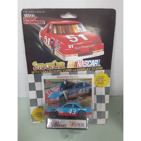 Nascar | Toys | Racing Champions Stock Car With Collectors Card Display ...